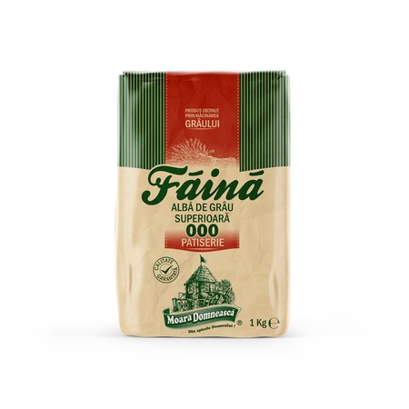 Faina alba de grau superioara 000, 1kg - eMAG.ro