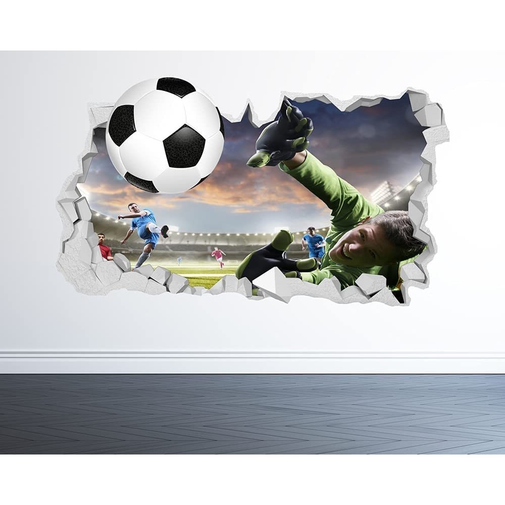 Sticker decorativ cu Fotbal, 85 cm, 1126STK - eMAG.ro
