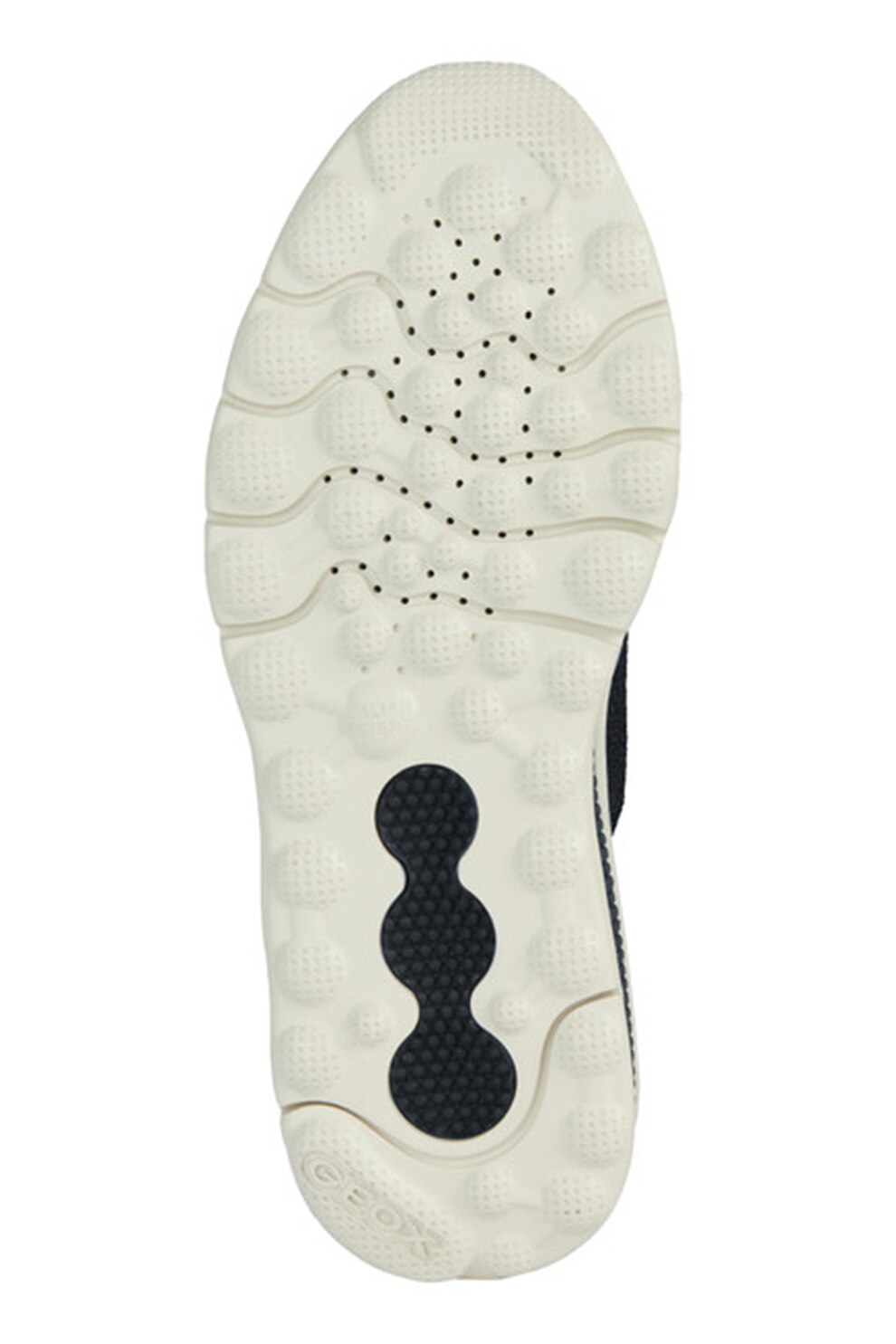 Geox, Pantofi sport slip-on uni, Negru, Gri antracit, 44 - eMAG.ro