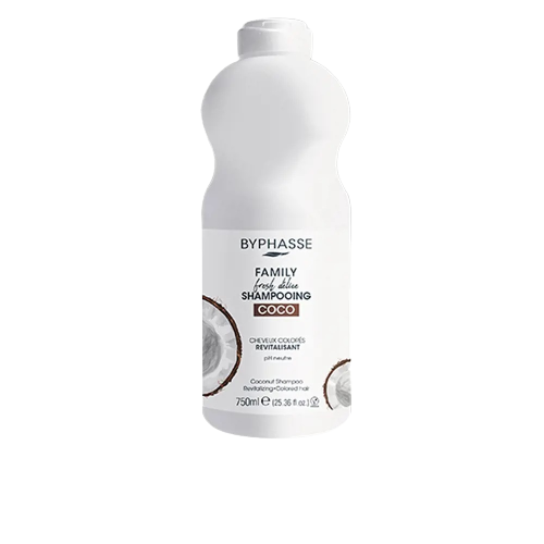 Sampon pentru parul vopsit cu extract de nuca de cocos, BYPHASSE Family ...