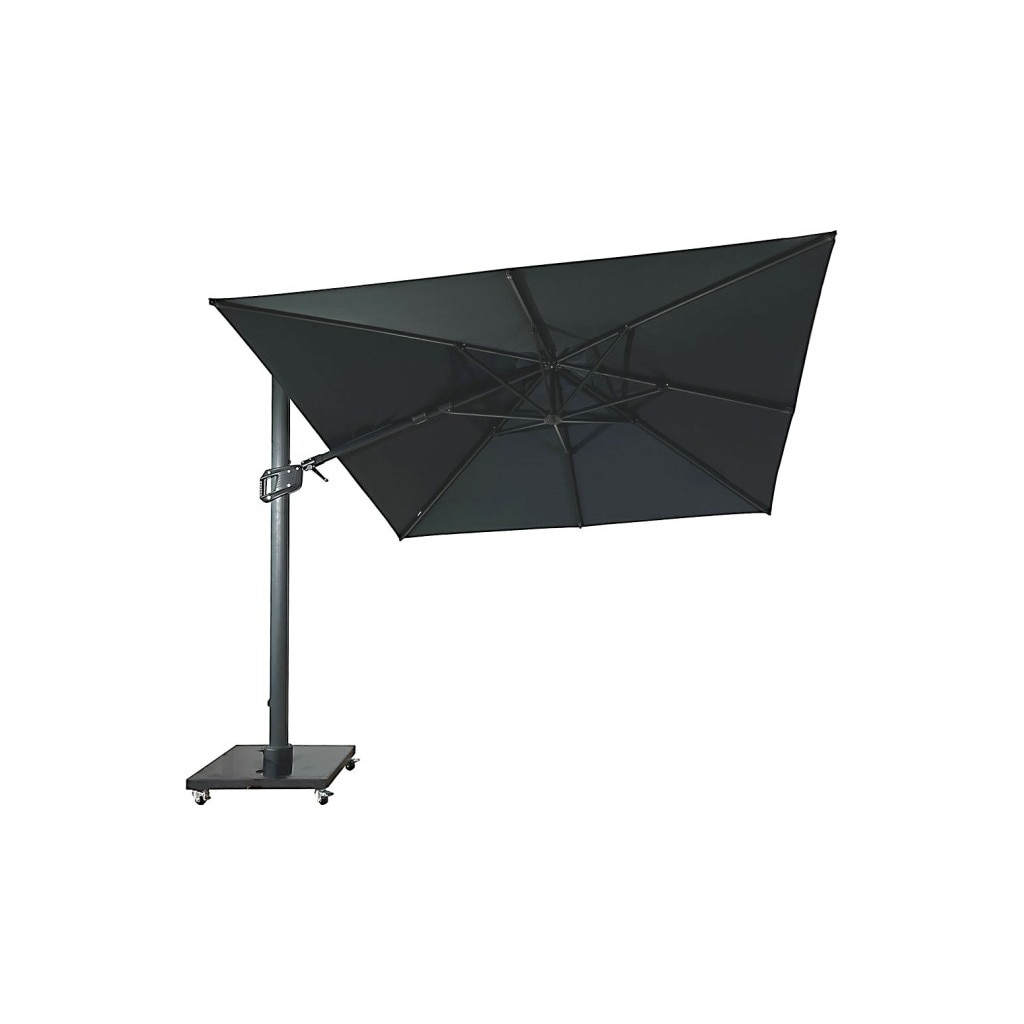 Umbrela de soare 3x3m pentru terasa si gradina, Virtuoso, aluminiu ...