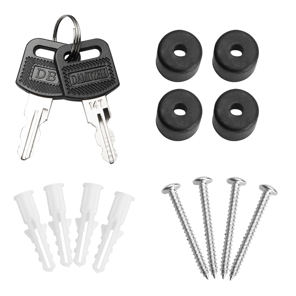 Пощенска кутия модерен дизайн неръждаема стомана 2 ключа защитно капаче устойчива на