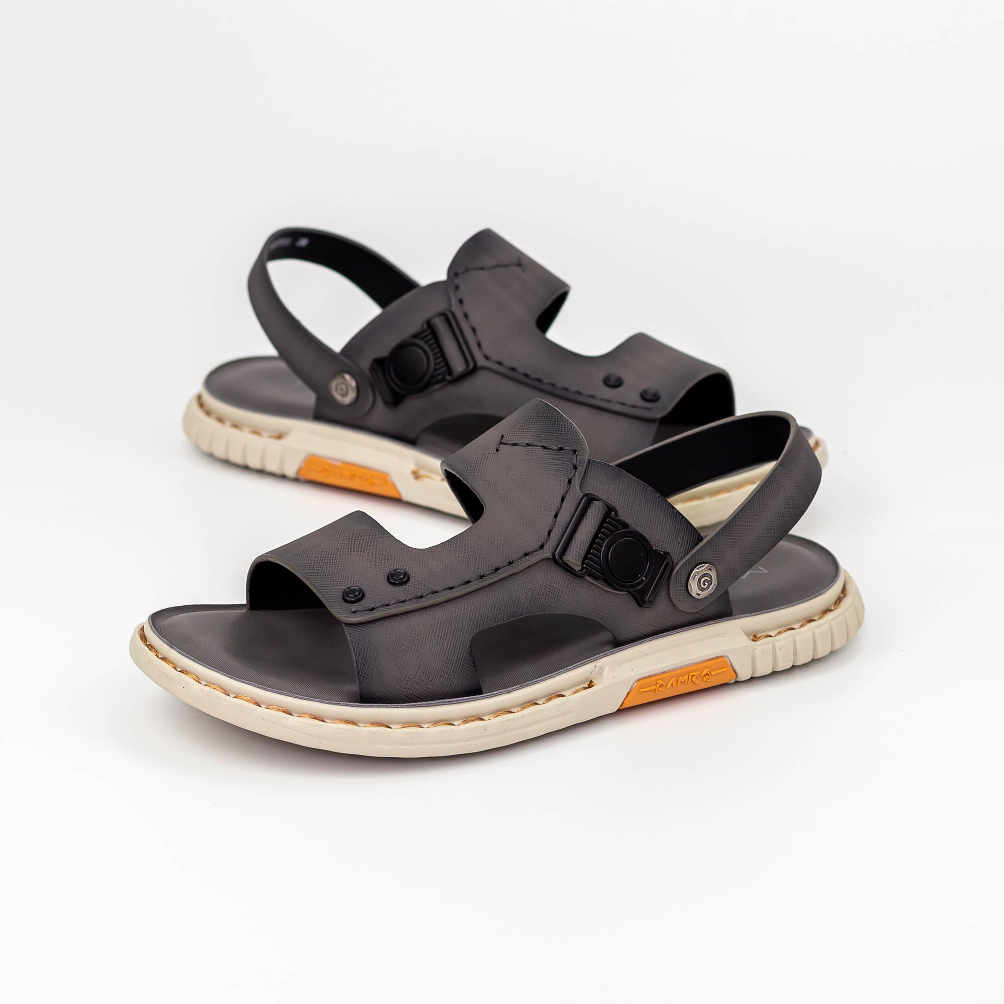 Sandale Barbati 803111 Gri Mels 43 - eMAG.ro