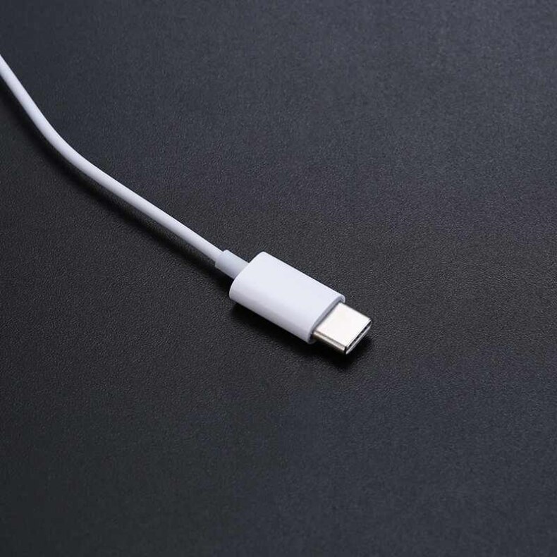 Cablu alb Type-C - Audio AUX 3.5 mm, 1m - eMAG.ro