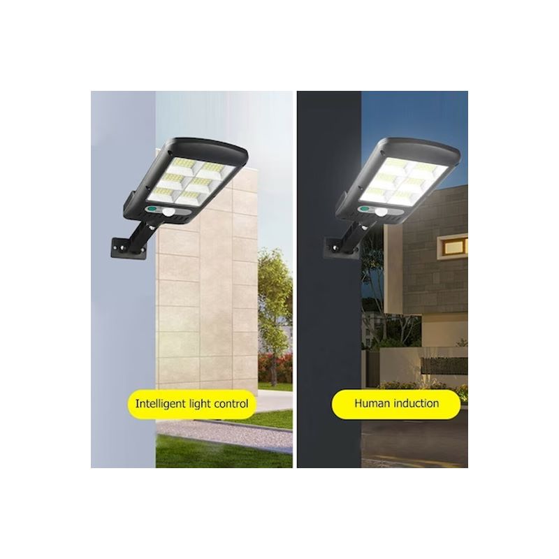 Комплект соларни улични лампи Impact Vision 4 броя 96 Led Сензор за