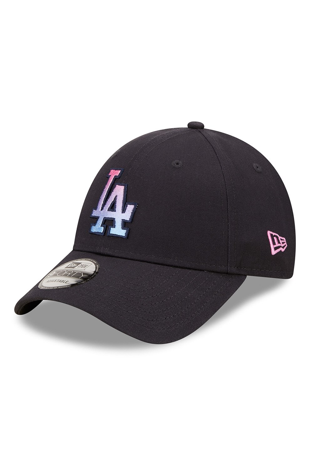 New Era, Sapca cu logo Gradient Infill 9Forty LA Dodgers, Albastru ...
