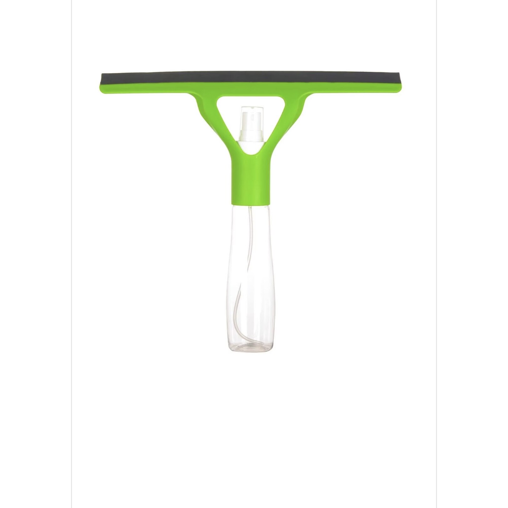 Racleta de geam CSD, cu rezervor lichid si pulverizator, verde - eMAG.ro
