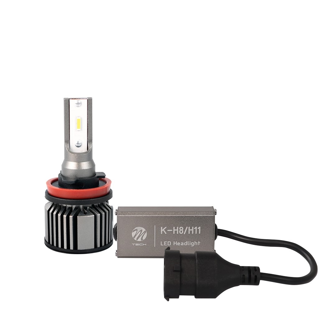 Комплект крушки, M-Tech, LED, Pro Series, 12V, H8/H11, 40W - eMAG.bg
