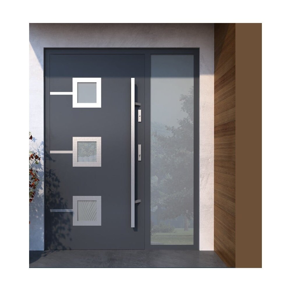 Maner spatial pe ambele parti, Medos, inox, rectangular, l 500 mm, la ...