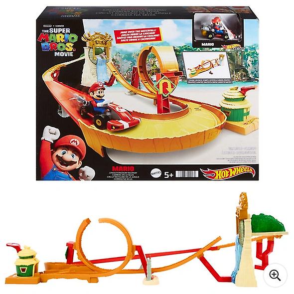 Playset Mario track jungle kingdom, Hot Wheels, 1:64 - eMAG.hu
