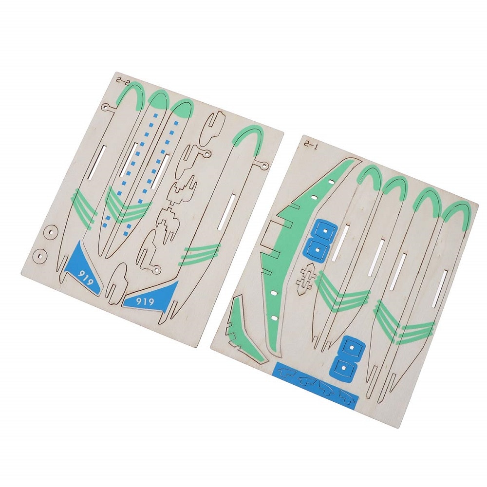 Set 28 piese de constructie Macheta C919 Passenger Aircraft, + 8 ani ...