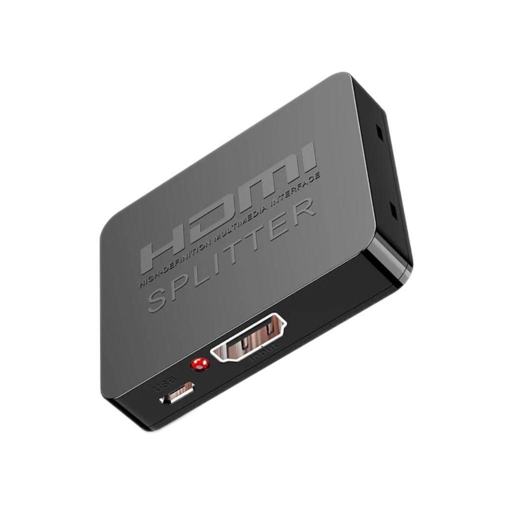 Splitter HDMI MaxOnline™ cu 2 porturi, 1 intrare - 2 iesiri, 3D, 4K x ...
