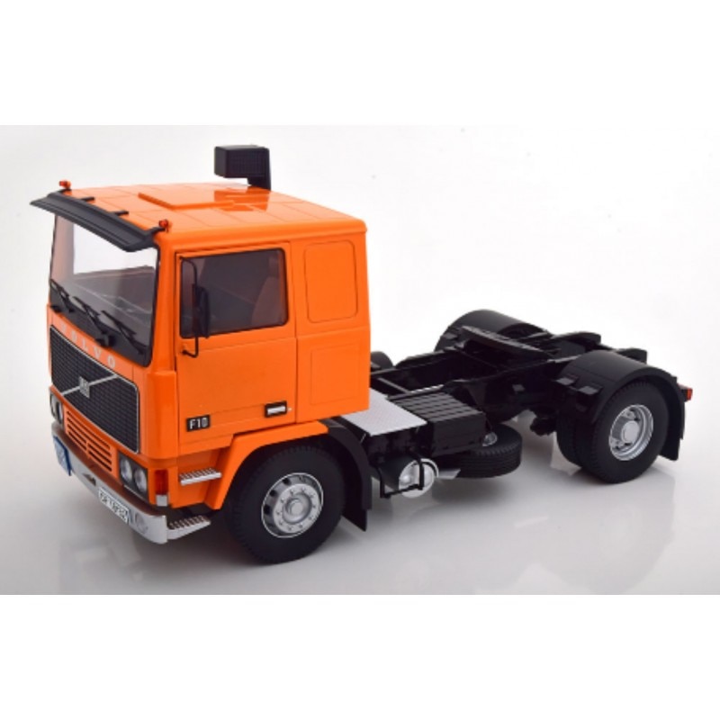Macheta Camion Volvo F10 Truck Deutrans year 1977 orange / black - 1:18 ...