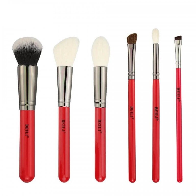 Set 6 pensule make-up Beili Red - eMAG.ro
