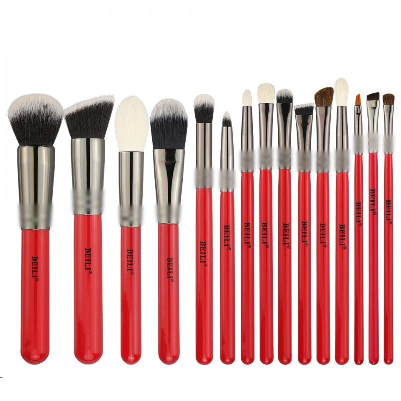 Set 15 pensule make-up Beili Red - eMAG.ro
