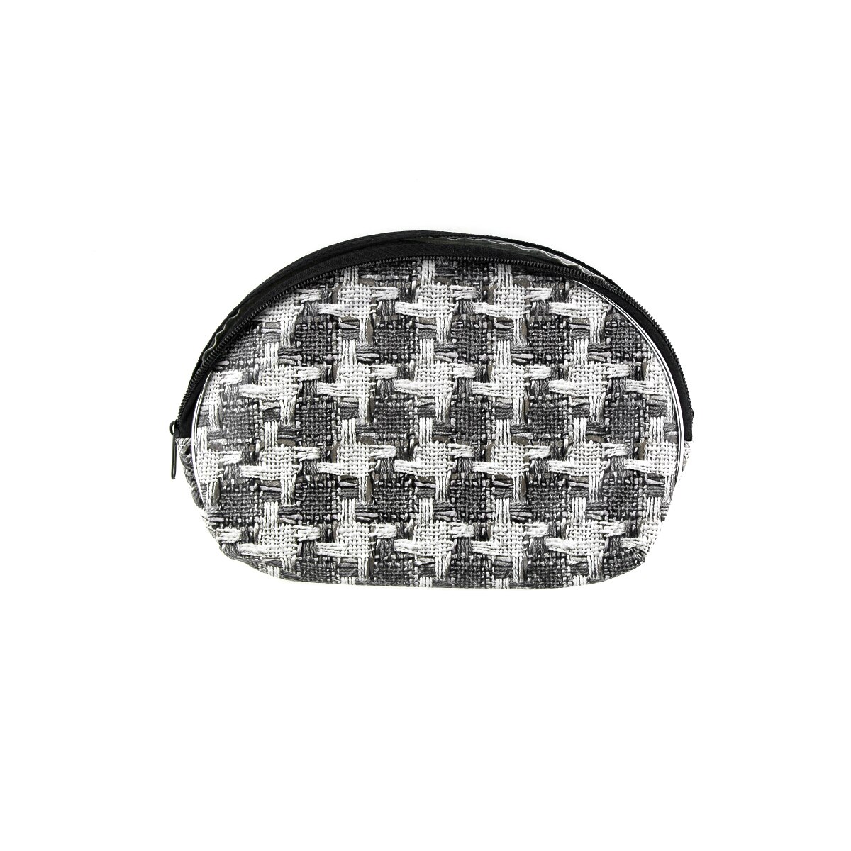 Set 3 gentute cosmetice cu imprimeu carouri, Gri - eMAG.ro