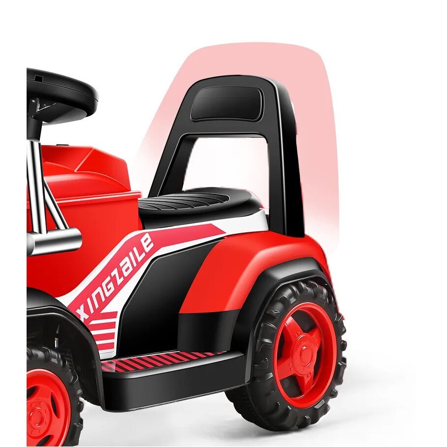Tractor electric 6V Nichiduta King Track Red - eMAG.ro