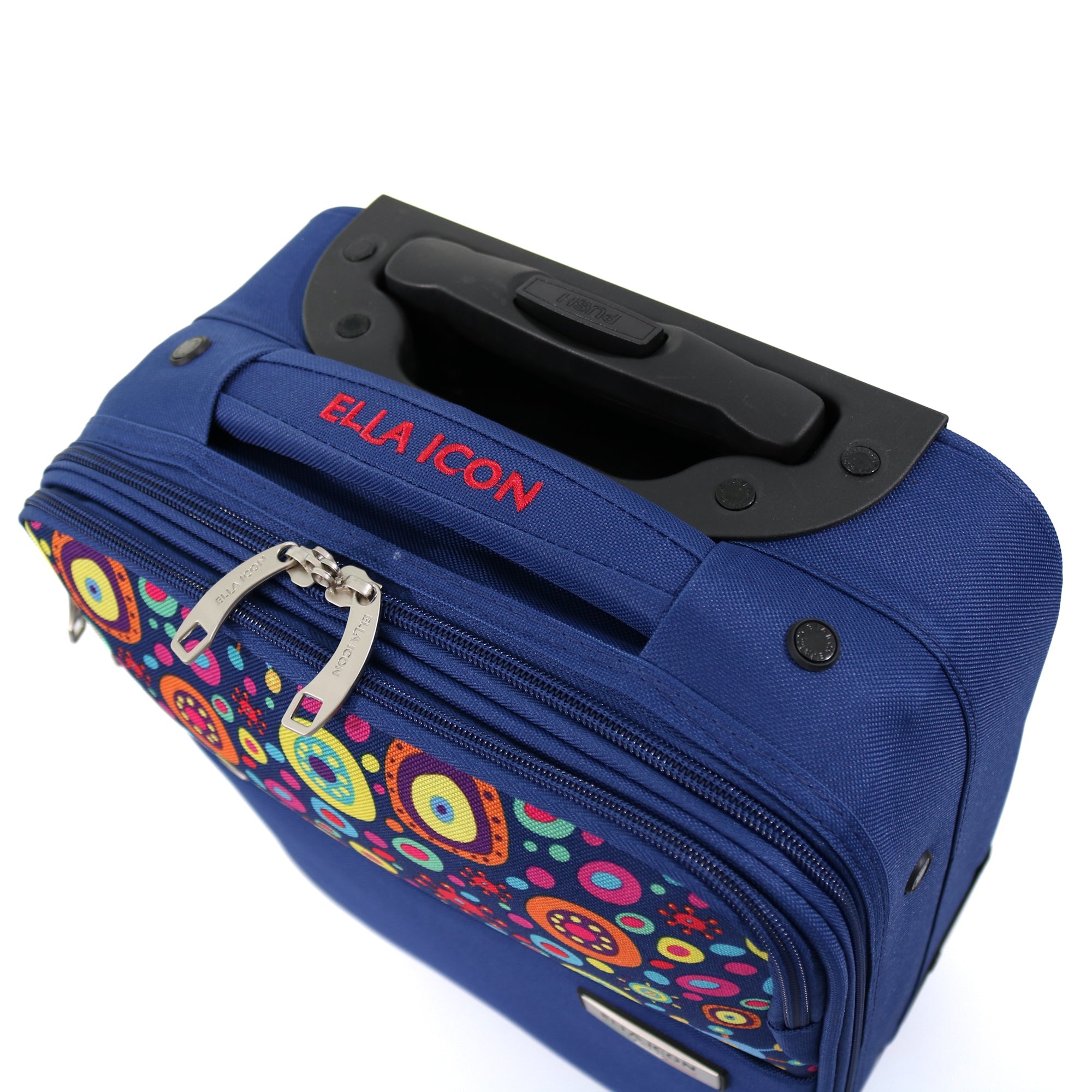 Куфар, Ella Icon, Neo, син, 40x30x15 cm - eMAG.bg