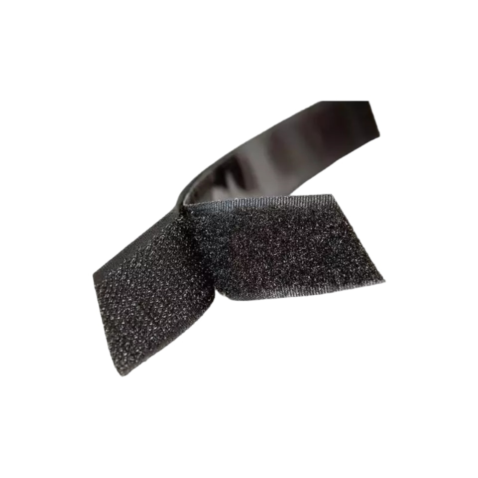 Banda velcro, arici complet puf si scai 2 x 20 cm, Negru - eMAG.ro