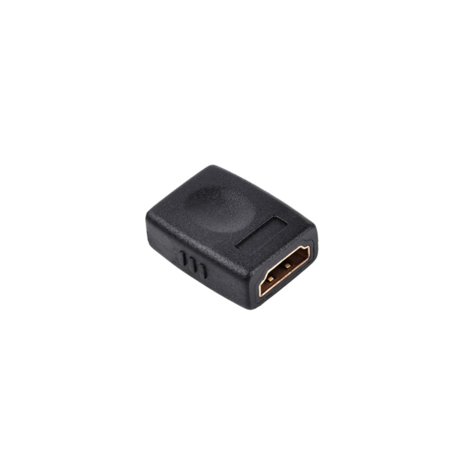 Адаптер HDMI женско, HDMI женско, за разширяване на HDMI връзки, черен ...