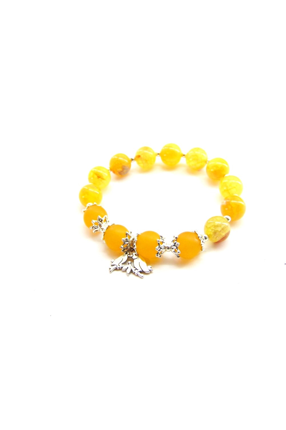 Bratara Ana, pentru femei, Jad, Agate - eMAG.ro