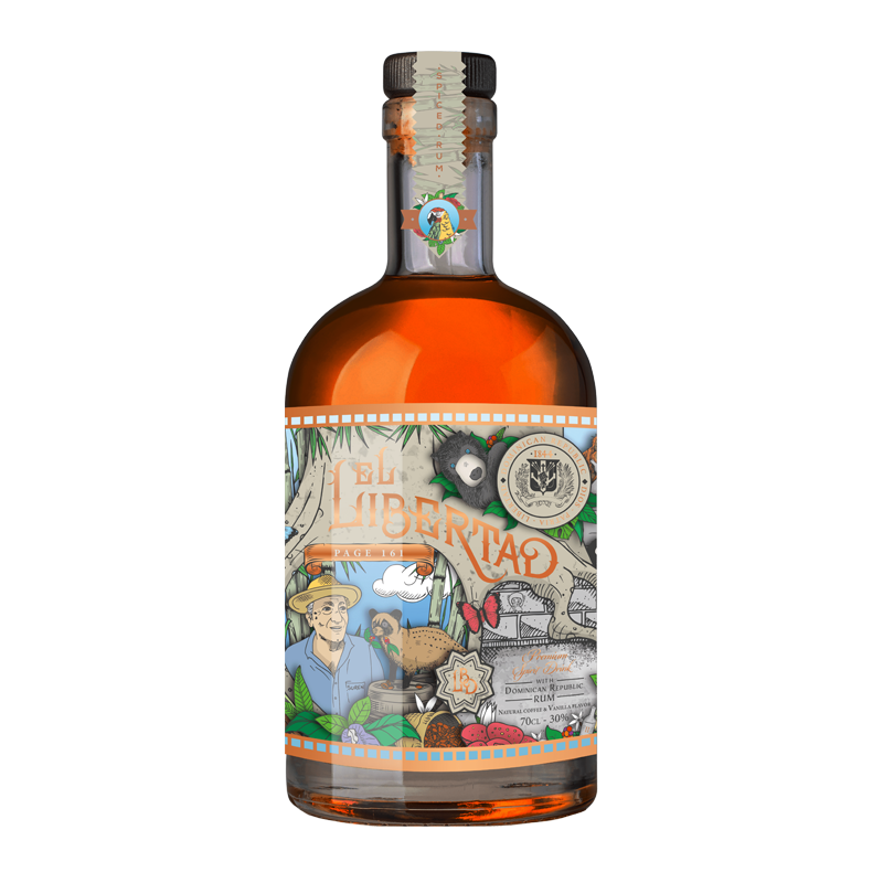 Rom, El libertad coffee & vanilla, 0.7, alcool 30% - eMAG.ro