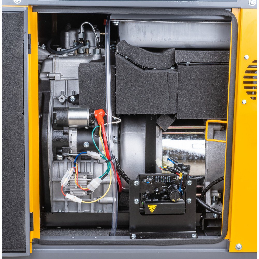 Generator de curent pe motorina PM-AGR-10000MD, 230 V / 400 V, 10 kW ...