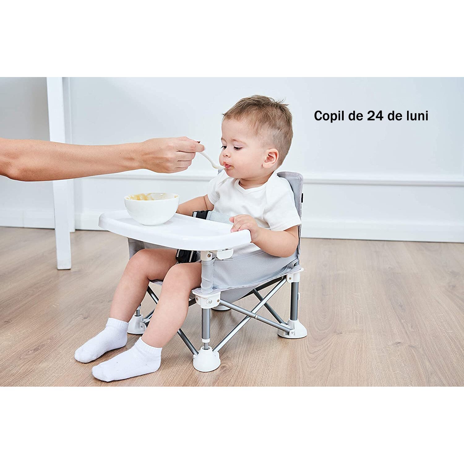 Scaun de masa pentru bebelusi si copii, BYONDSELF®, +6 luni, removable ...