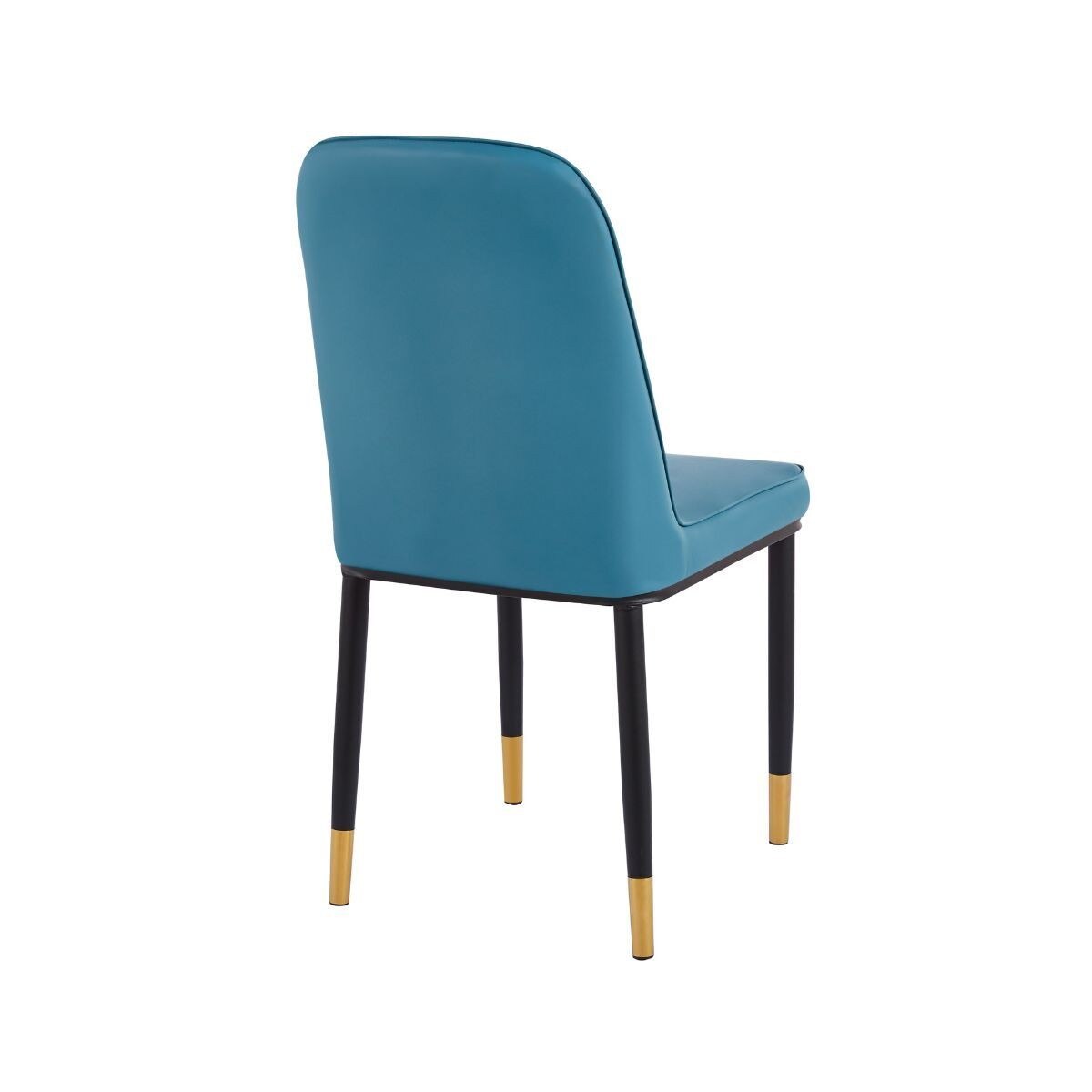 Scaun cu cadru metalic tapitat cu piele artificiala, burete 6 cm ...