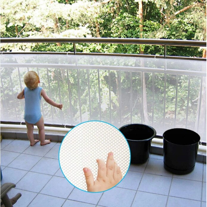 Protectie pentru balcon, Domzpaneli, Plasa, Negru - eMAG.ro