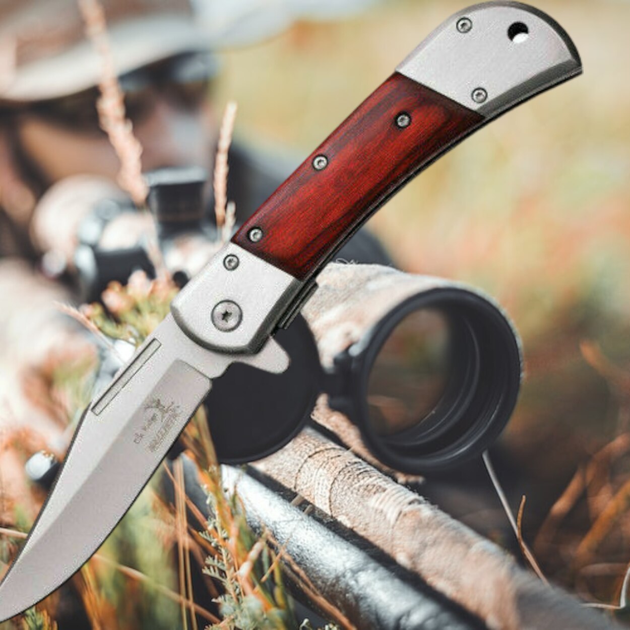 Cutit de Vanatoare, Lama Pliabila, Inox, ER-A009SW - eMAG.ro