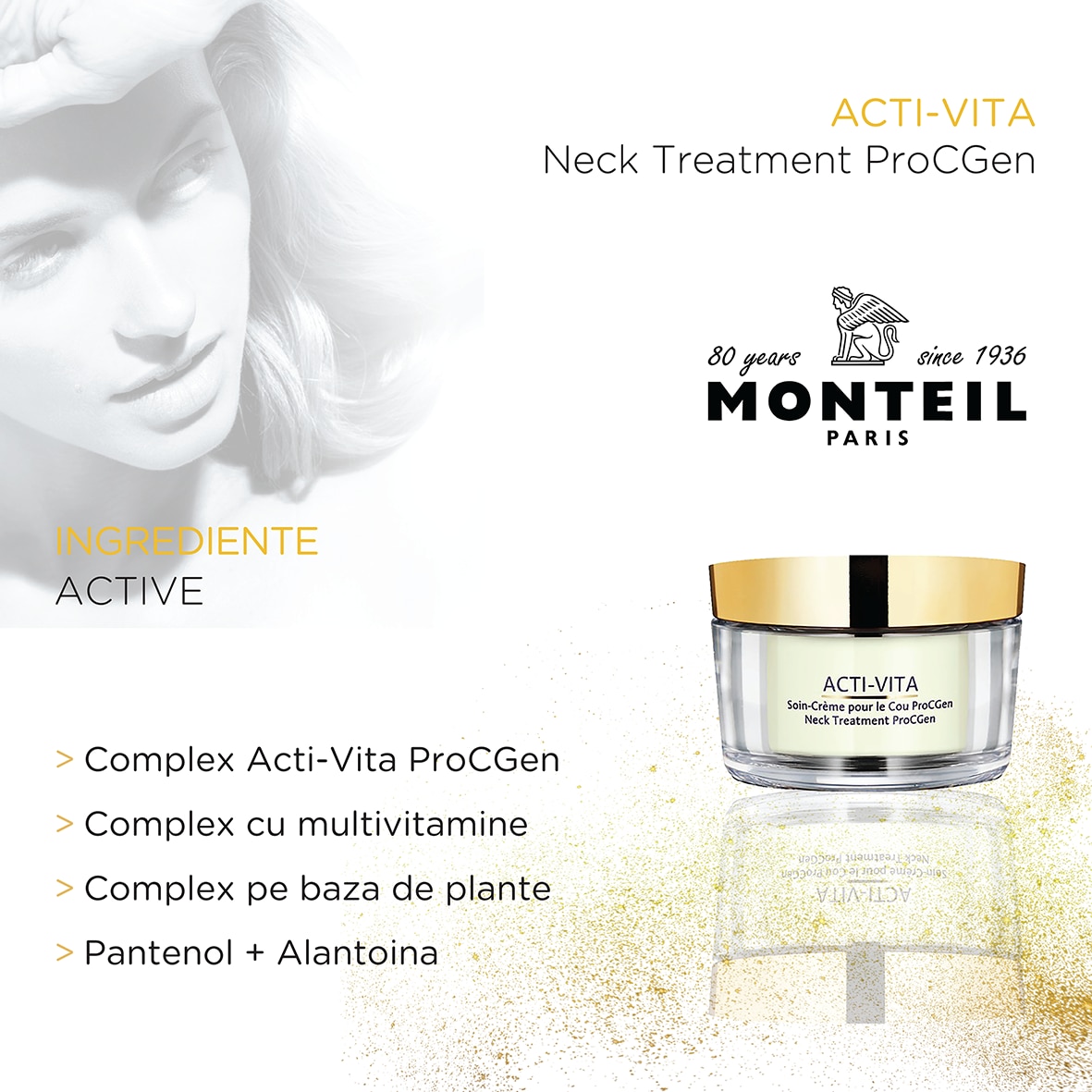 Crema hidratanta si anti-aging pentru gat si decolteu cu uleiuri ...