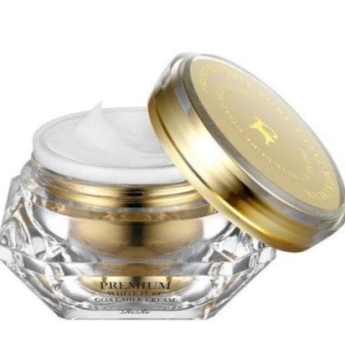 Crema coreeana pentru fata Premium White Pure Goat Milk 50 ml - eMAG.ro