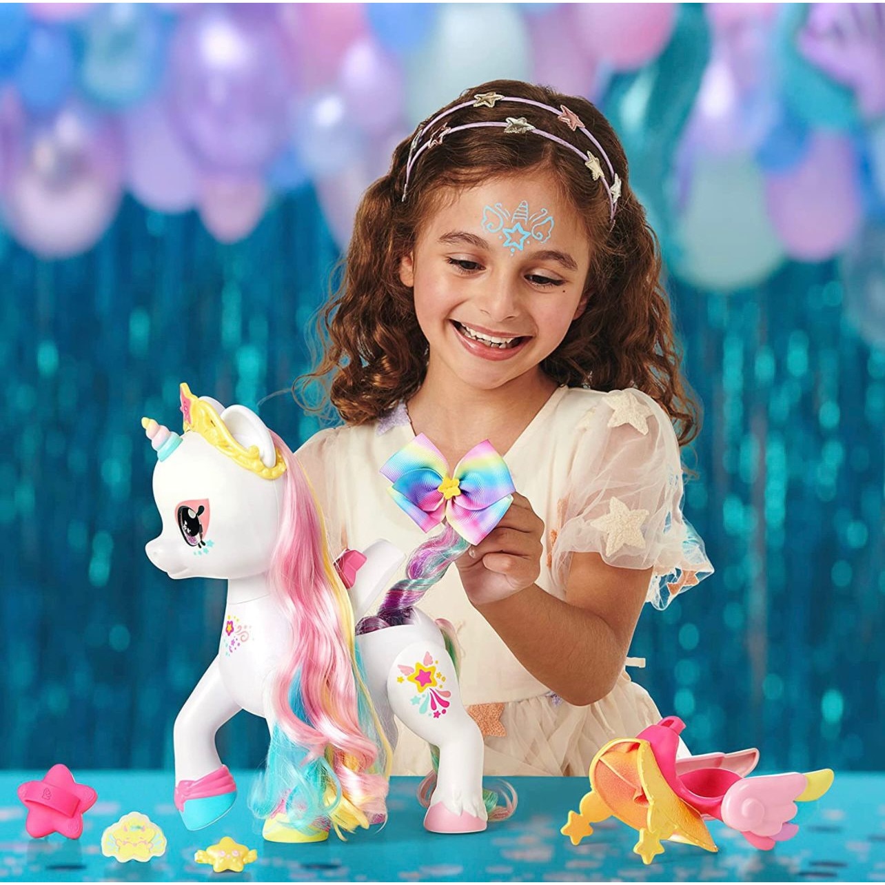 Unicorn Kindi Kids Cu Compartiment Secret Si Accesorii - eMAG.ro