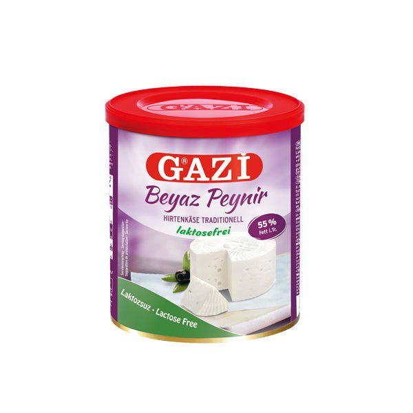 Branza alba (feta) fara lactoza 55%, Gazi - 500 g - eMAG.ro