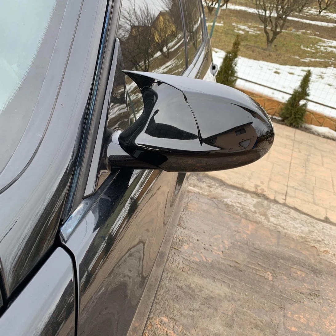 Комплект капаци за огледала M Style M3 Batman Compatible BMW Series 1.3 E90 E91 E92 E93 E81 E82 ...