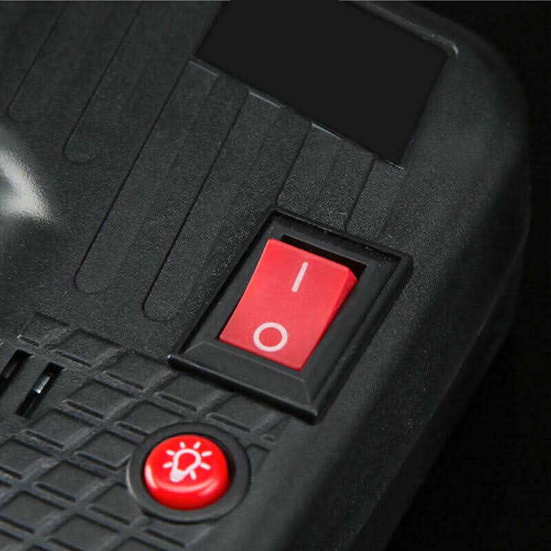 Compresor auto portabil cu alimentare bricheta 12V 5 in 1, 80W, Negru ...