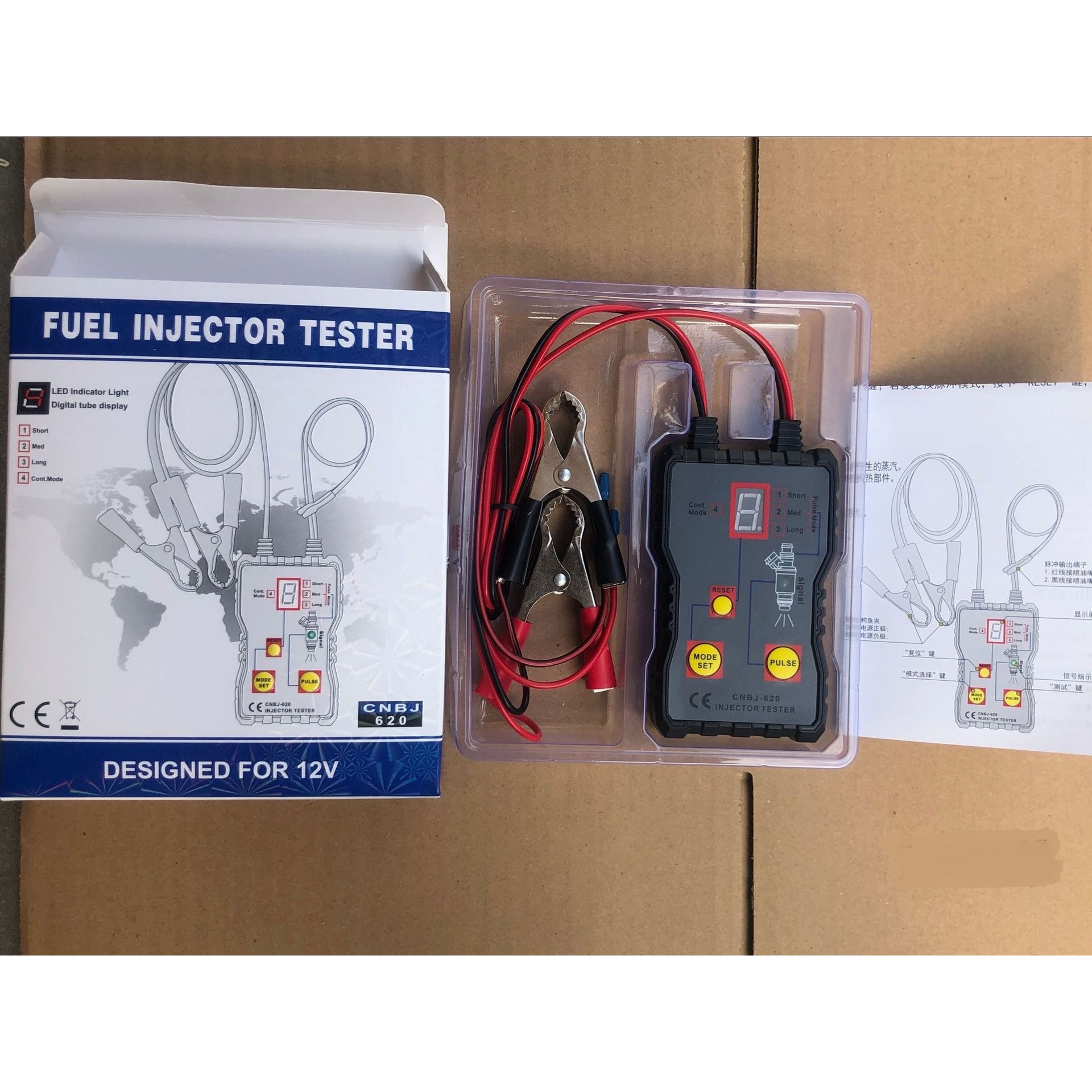 Tester Instrument Pentru Scanare Injector Auto 4 moduri De Impuls - eMAG.ro