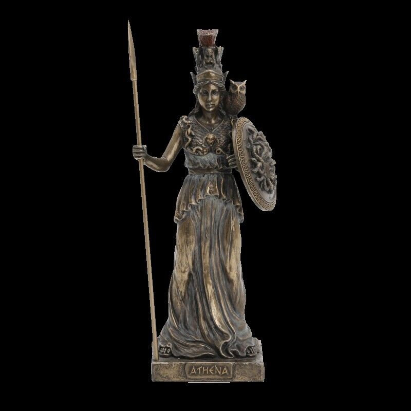 Figurina Athena Zeita intelepciunii, din rasina, WU77309A4 - eMAG.ro