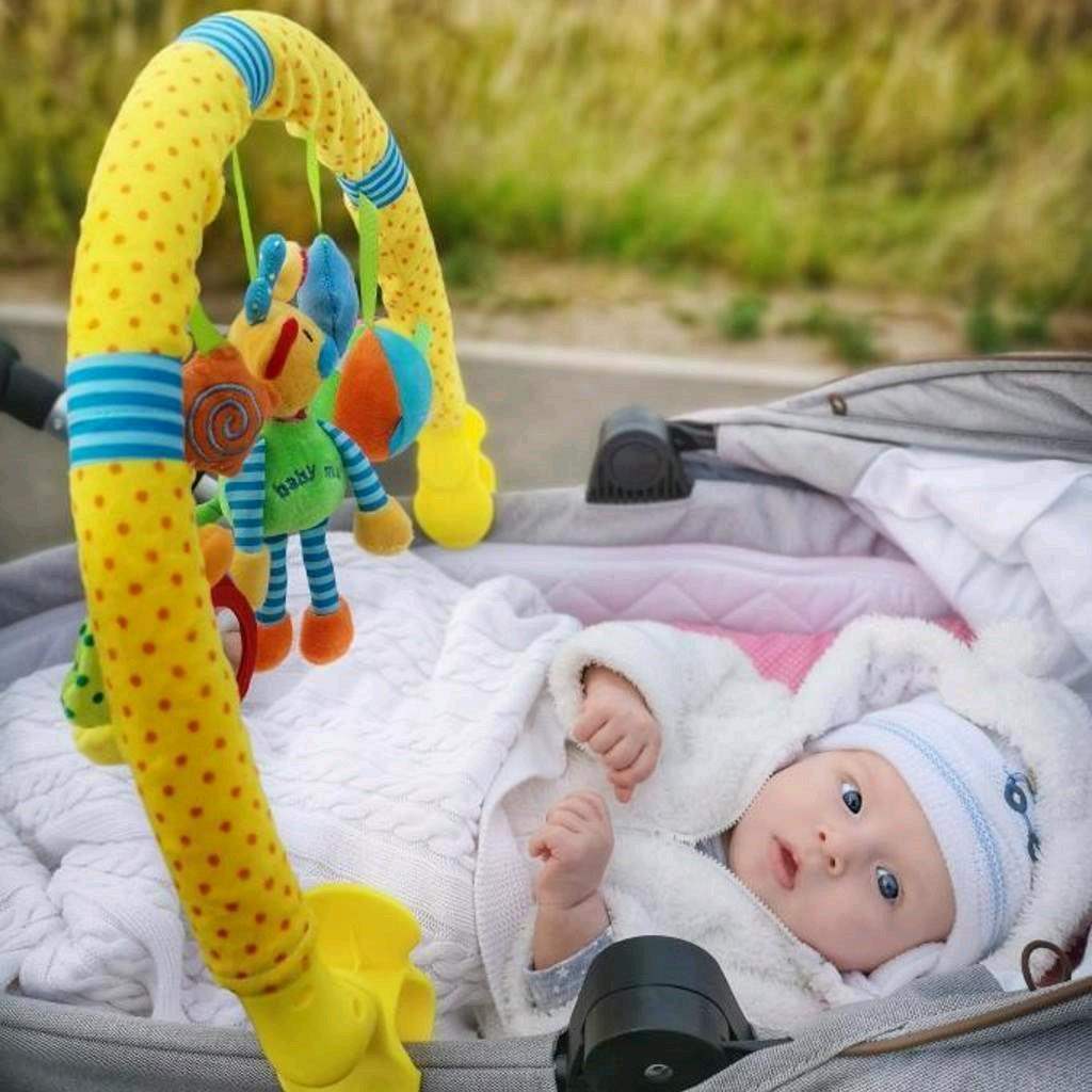 Arcada universala cu jucarii din plus, Pentru landou, Carucior, Scaun ...