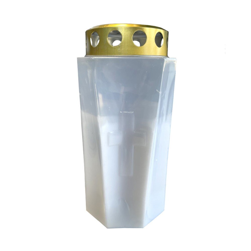 Candela din Plastic Felinar Alb, 75 Ore - eMAG.ro