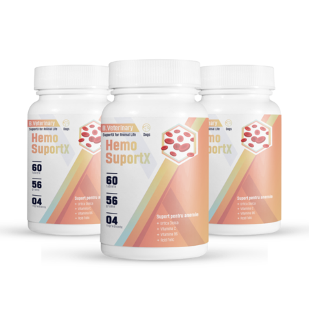 Pachet 2+1 Hemo SuportX - supliment veterinar revolutionar indicat in ...