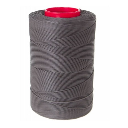 Ata de cusut piele RITZA 25, Dark Grey-Tiger Thread - 50m,1 mm grosime ...
