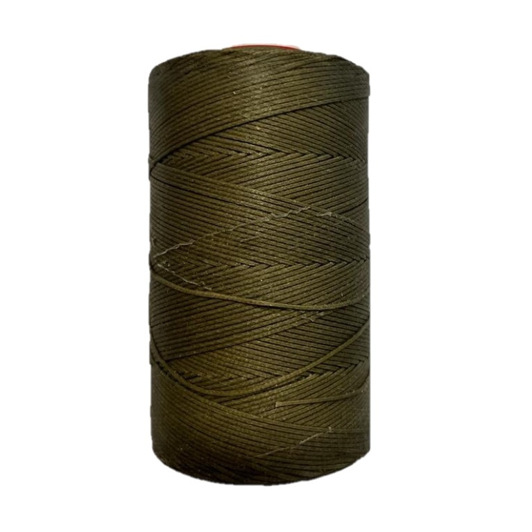 Ata de cusut piele Ritza 25, Light Brown -Tiger Thread - 50m, 0.6 mm ...