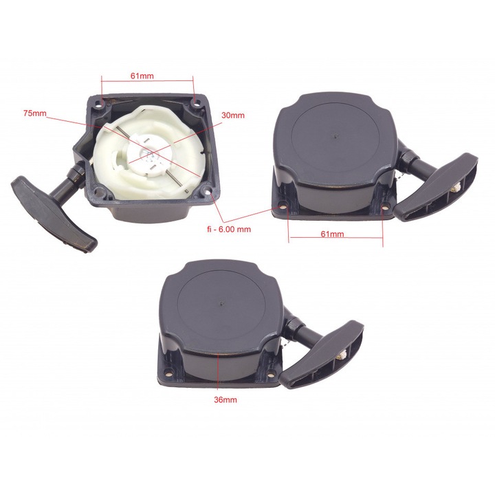 Demaror pentru motor 2 timpi benzina NR.1206 - eMAG.ro