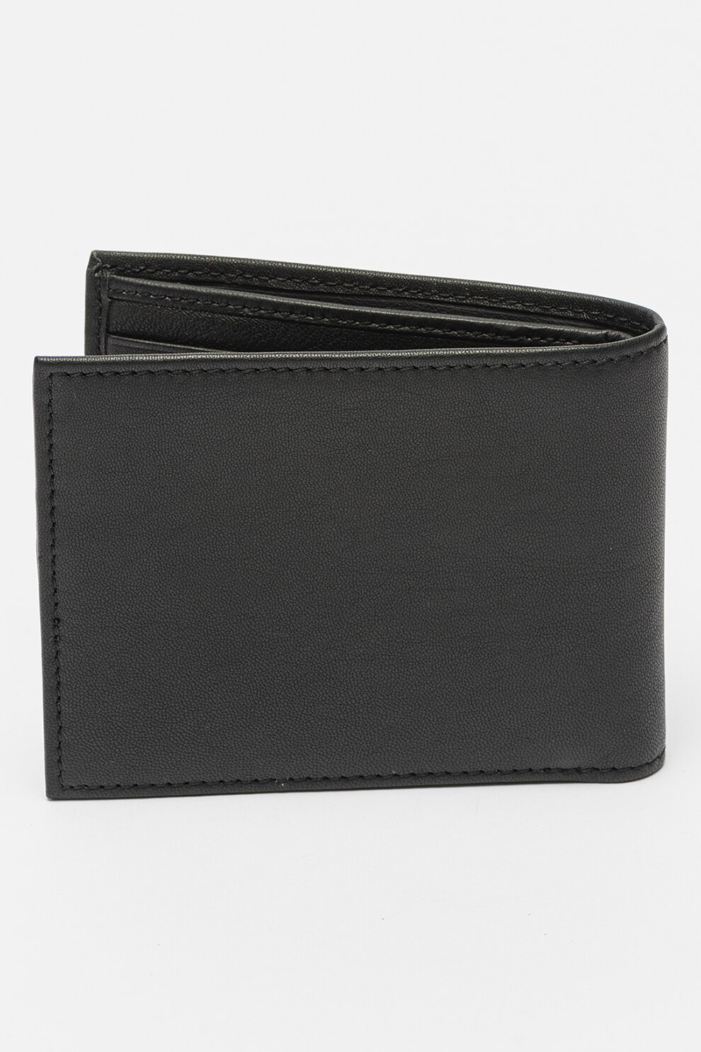 BOSS, Portofel de piele cu logo in relief, Negru - eMAG.ro