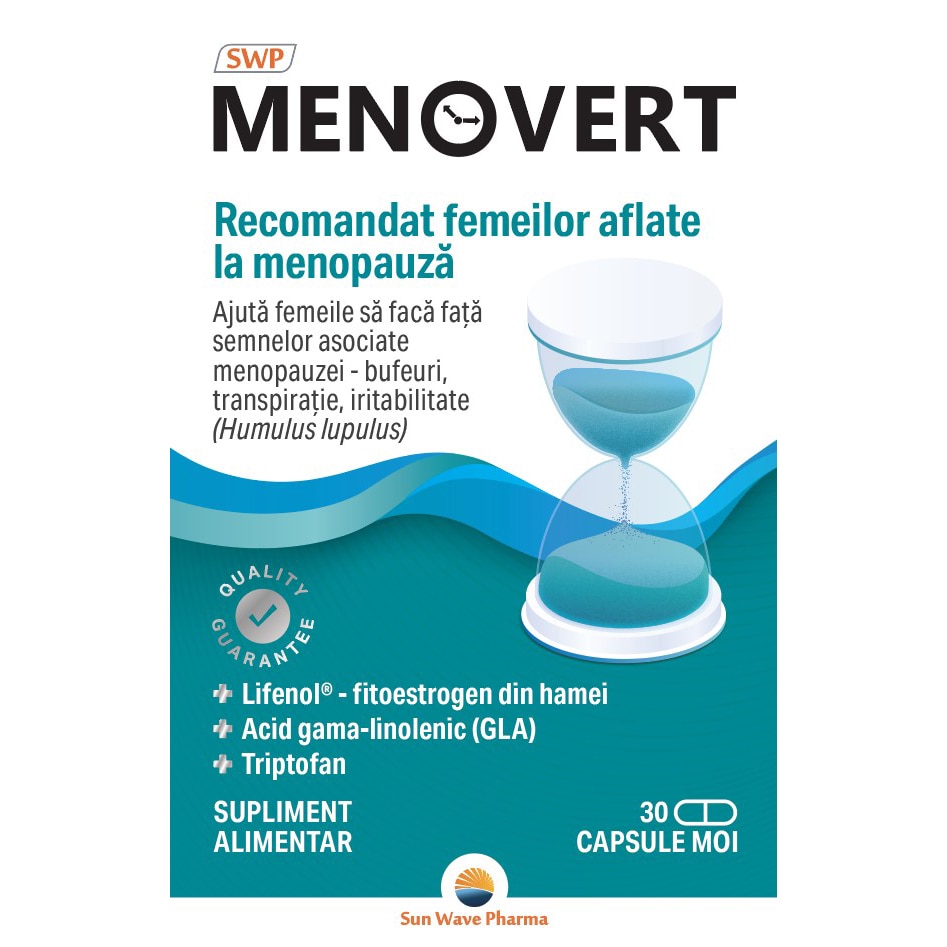 Menovert, Sun Wave Pharma, Hamei, Sofran, echilibru în menopauză ...