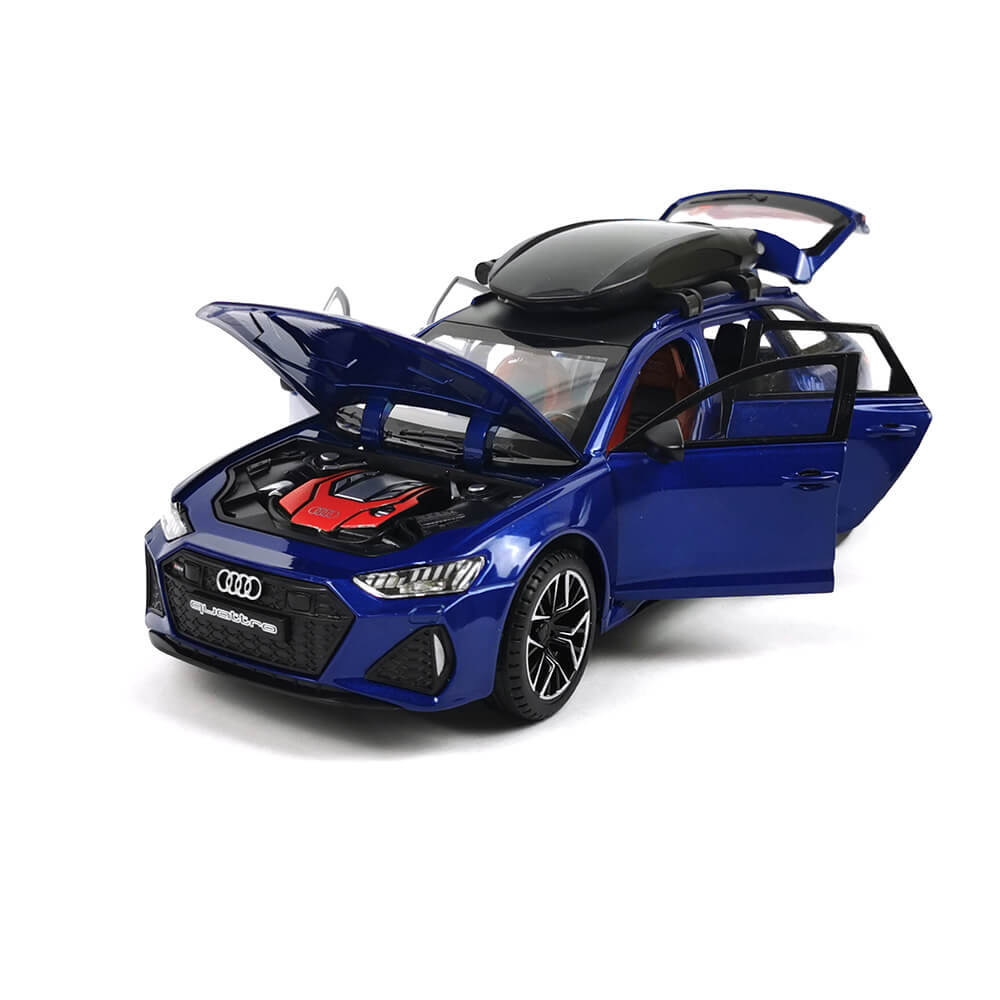 Masina metalica, Audi Rs6, Albastru - eMAG.ro