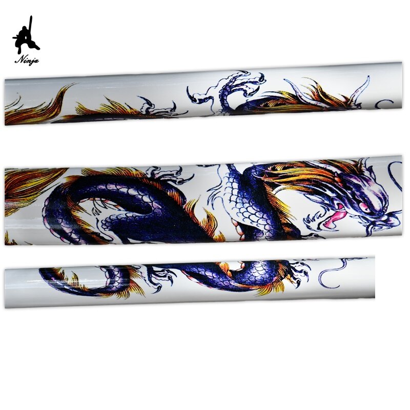 Sabie Katana White, Dragon Ornamental, 103 cm - eMAG.ro