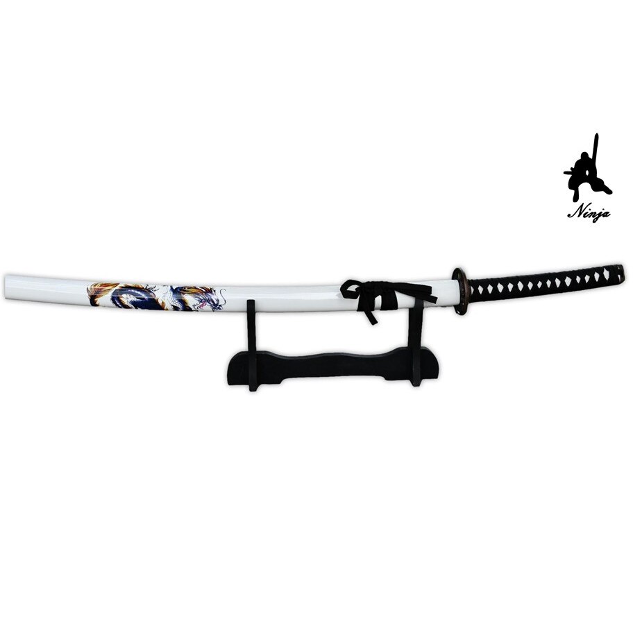 Sabie Katana White, Dragon Ornamental, 103 cm - eMAG.ro